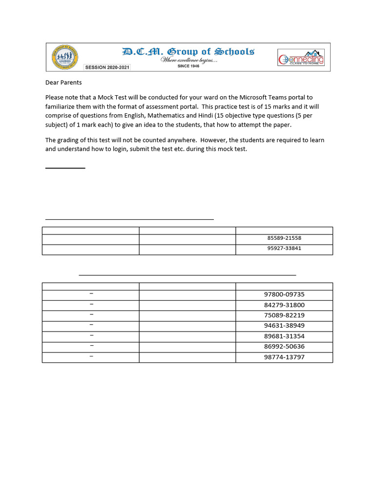 Class Vi (Dcmi) | PDF