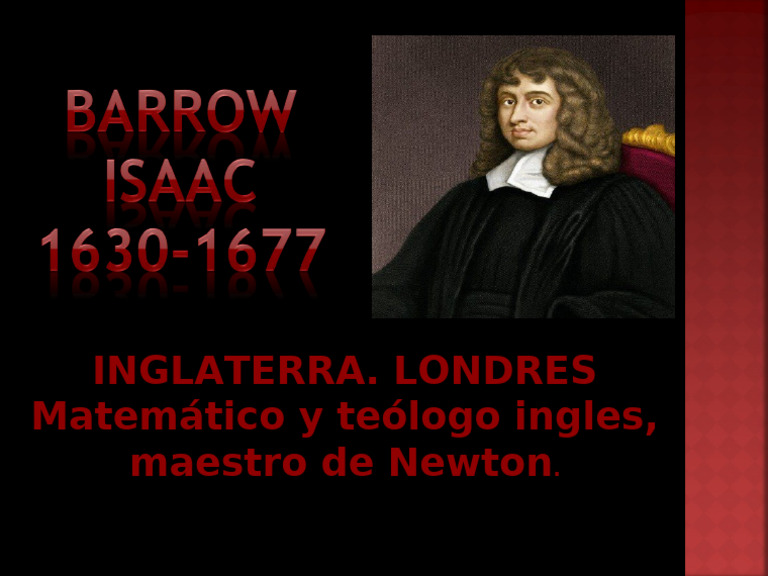 Barrow Isaac | PDF