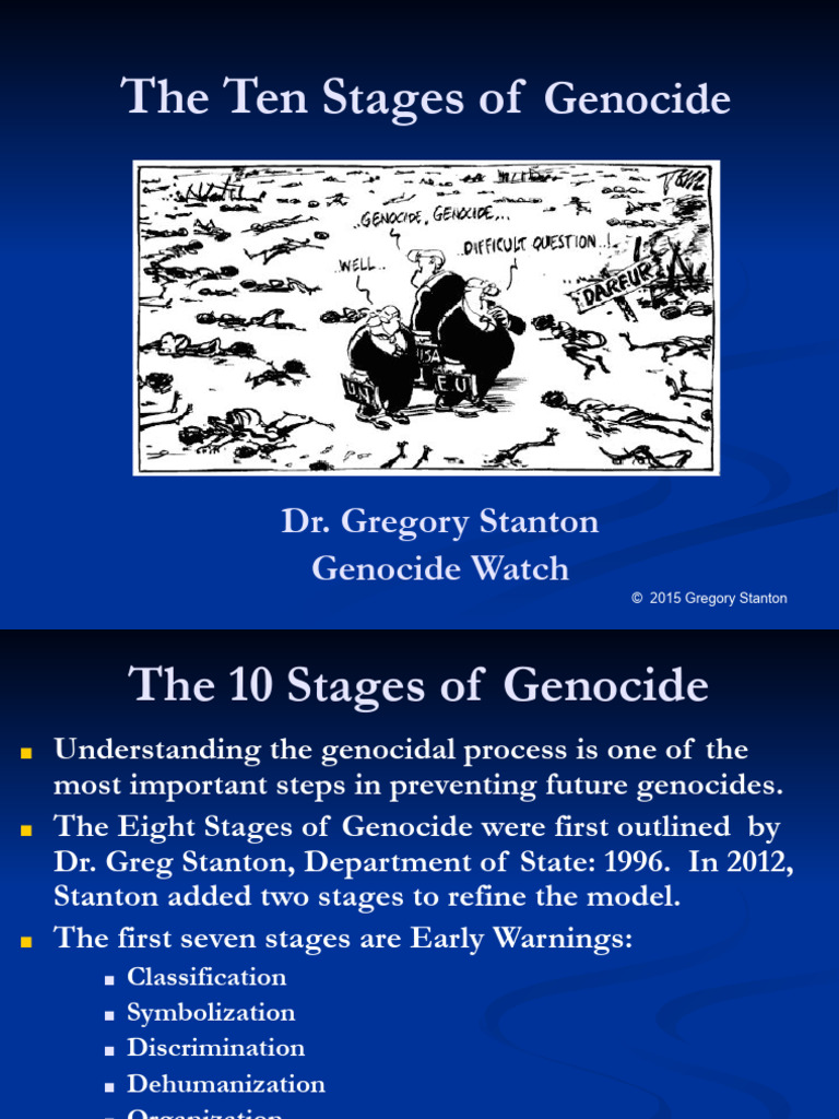 Understanding the Ten Stages of Genocide | PDF | Genocides | Final Solution