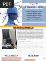 Check List OCRA | PDF | Mano | Fuerza