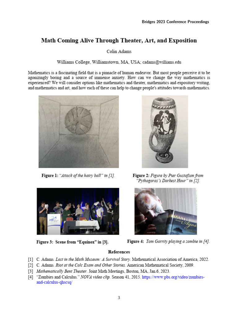 Engaging Math Through Art and Theater | PDF