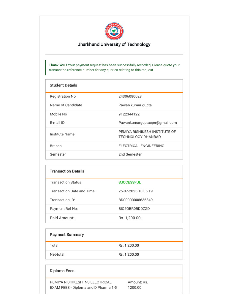 Pawan Form 2nd Sem | PDF