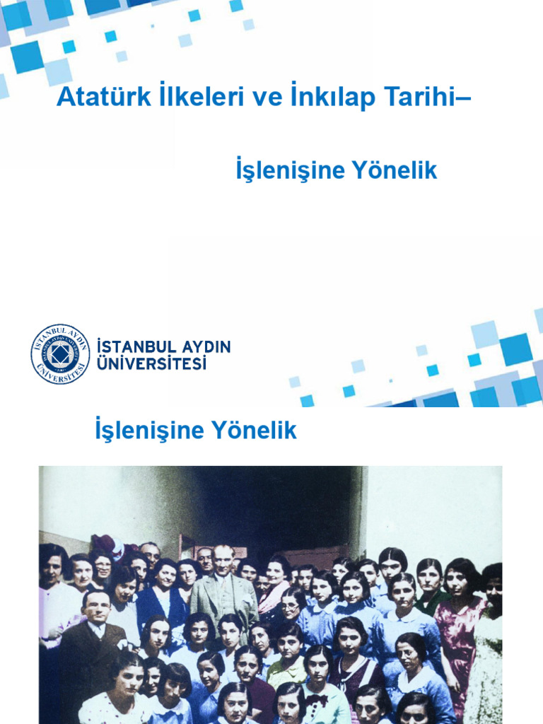 1 Hafta PDF | PDF