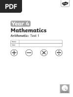 2024 KS2 Arithmetic Paper 1 | PDF | Copyright | License