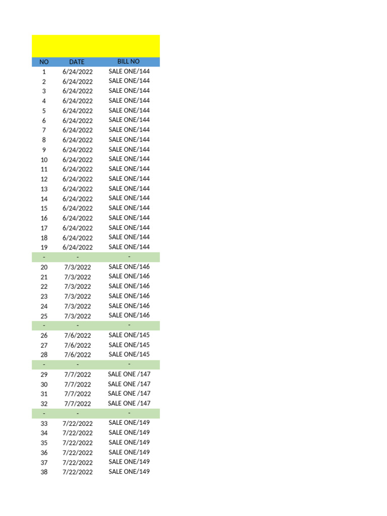 Bill Entry Sheet | PDF | Pen | Printing