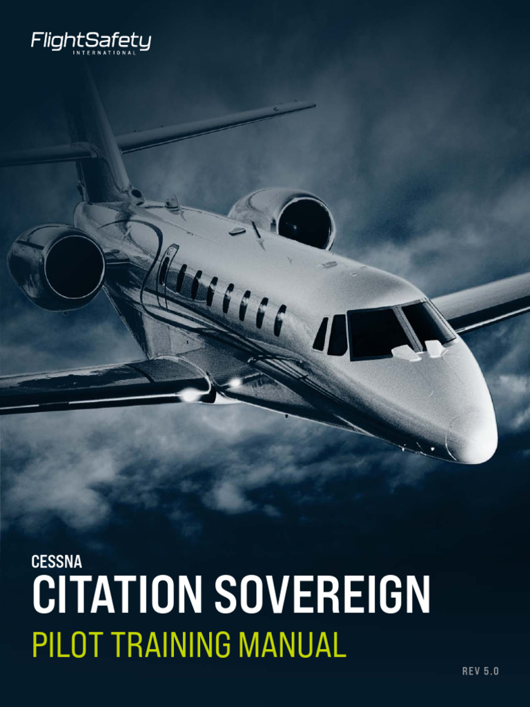 Cessna Citation Sovereign Training Manual | PDF | Instrument Flight ...
