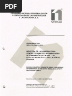 NMX-C-083-ONNCCE-2014 Ensaye A Compresion | PDF