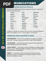 ATC Phraseology Examples | PDF | Air Traffic Control | Runway