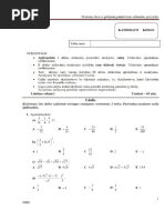 Matematika 11-12 Kl. 0. Turinys. Formulės | PDF