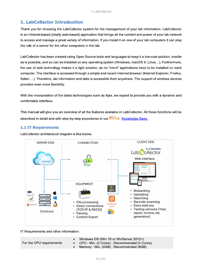 Guía - de - Uso - de - LabCollector - 8 | PDF
