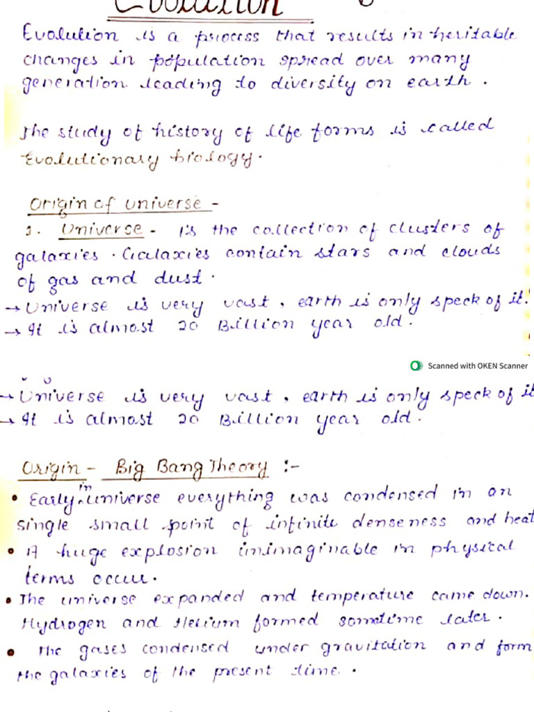 Chapter 5 Origin and Evolution of Life | PDF
