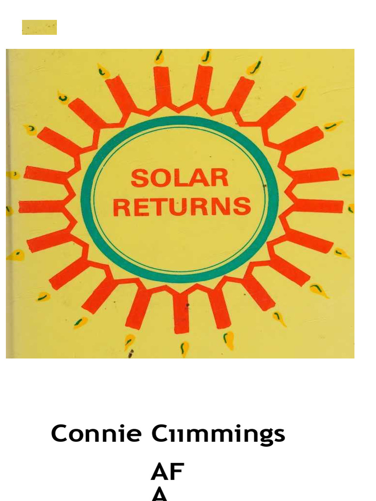 Güneş Geri Dönüşleri- Connie Cummings.docx | PDF