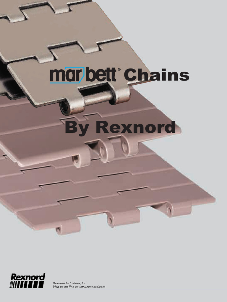 Marbett® Chain Catalogue Overview | PDF | Mechanical Engineering
