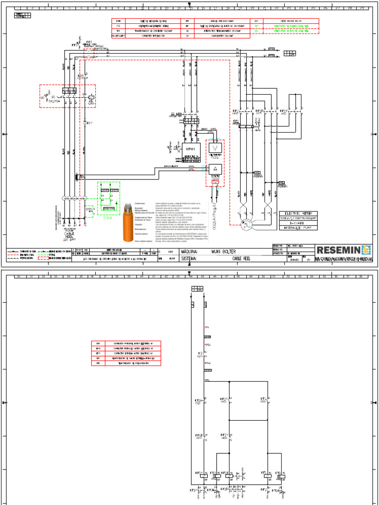 Esquema de Cableado y Sensores 2KV | PDF