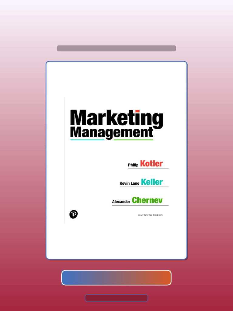 Marketing Management 16th Edition Philip Kotler eBook and TestBank ...