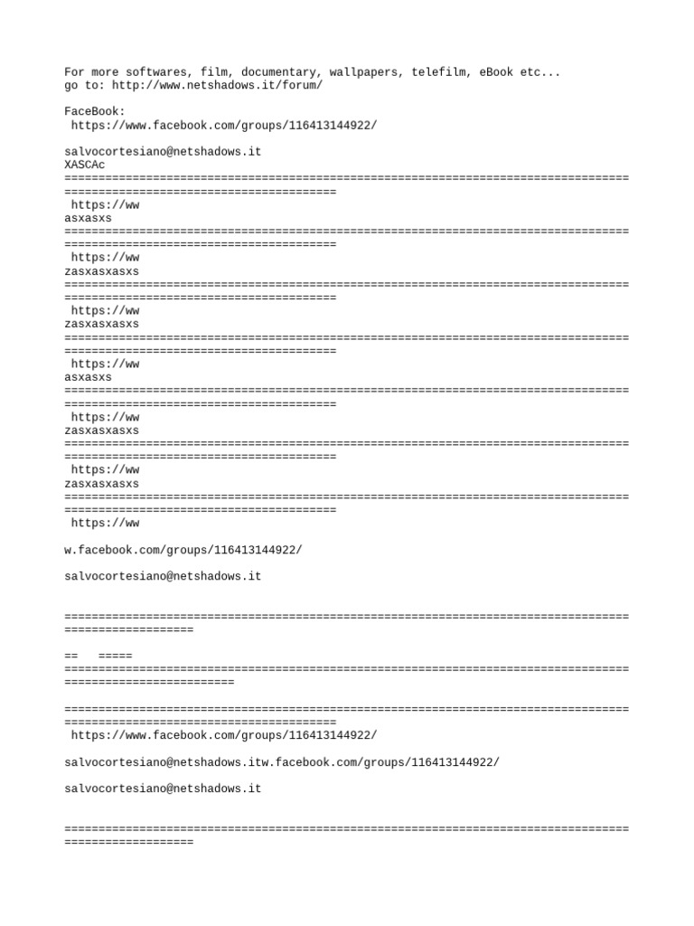 Netshadows Resources and Community | PDF