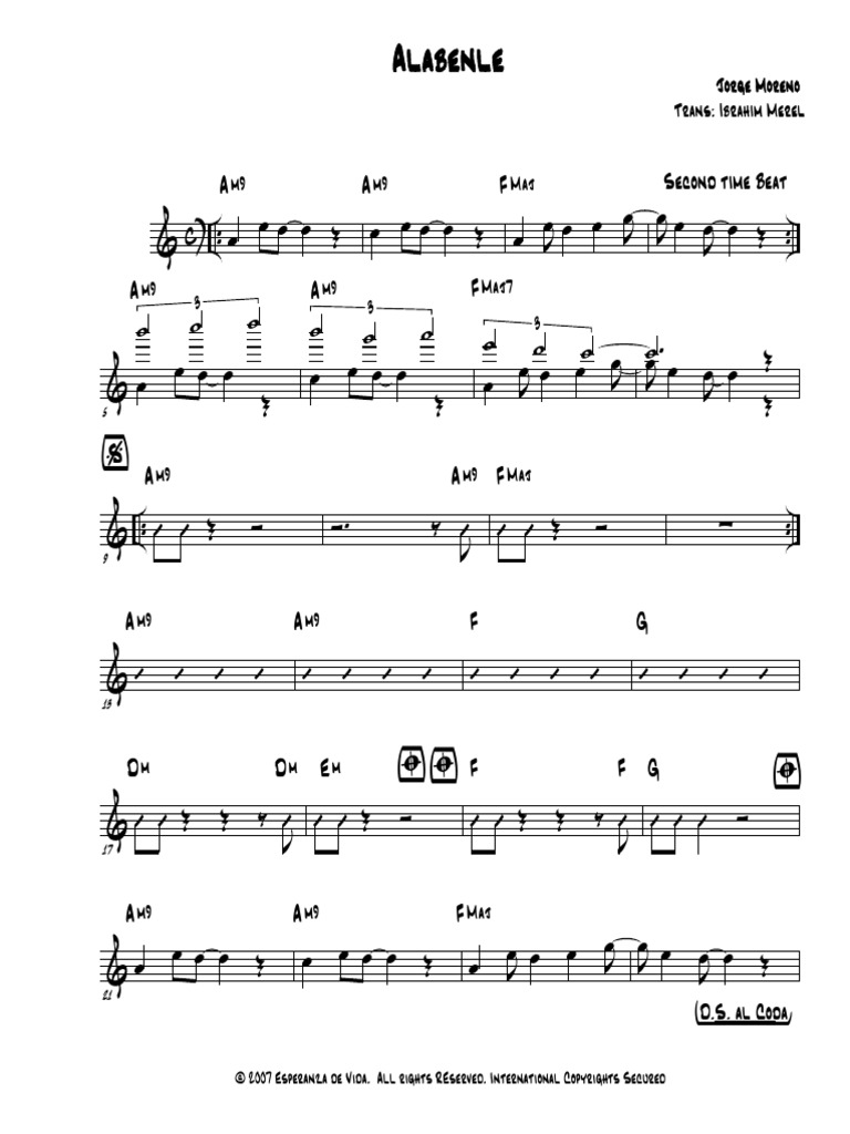 Alábenle - C (Chart) | PDF