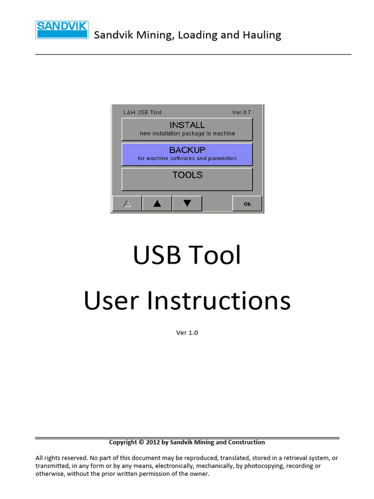 Instrucciones de Usuario USB Tool | PDF | Backup | Computer File