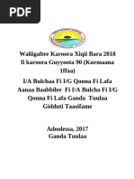 Unka 1ffaa Karooraa Fi Gabaasa | PDF