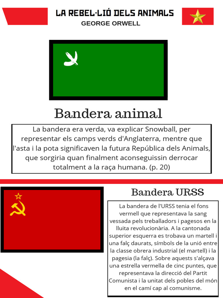 Bandera Granja Animal | PDF