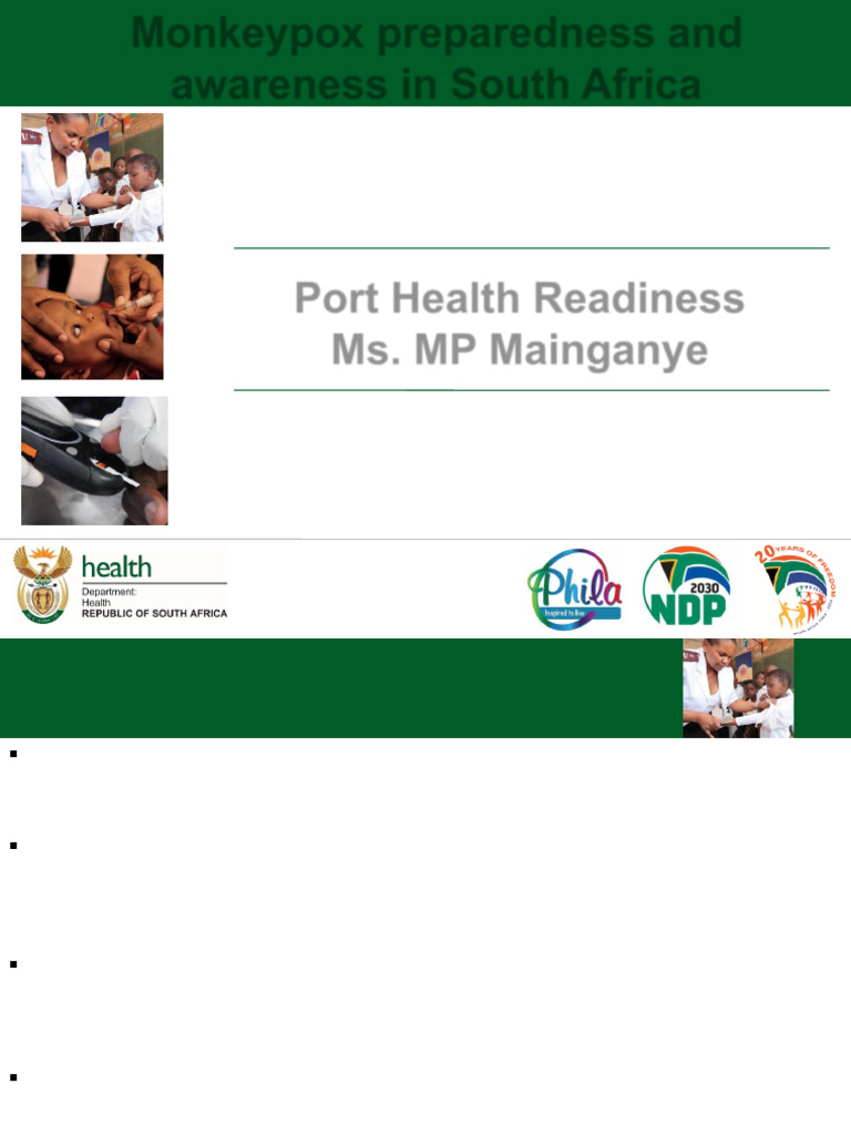 Monkeypox Preparedness in Port Health | PDF
