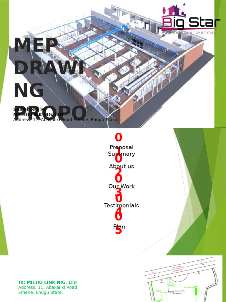 Bigstar Mep Drawing Proposal | PDF | Design | Civil Engineering