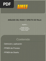 Plantilla AMEF Excel Analisis Modo Efecto Falla | PDF