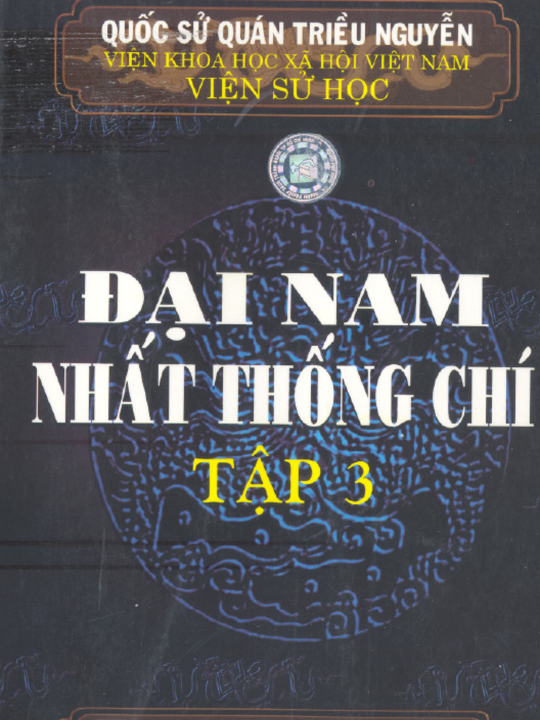 Dai Nam Nhat Thong Chi - TAP 3 | PDF | Computer File Formats