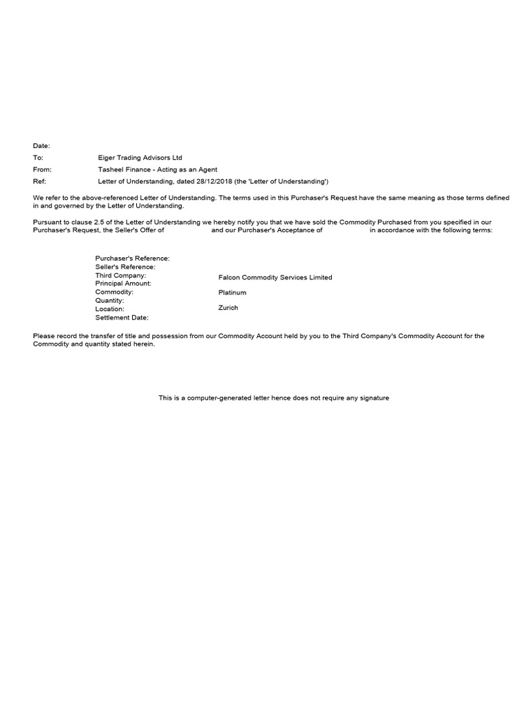 Notice of Delivery-05!07!2025 | PDF