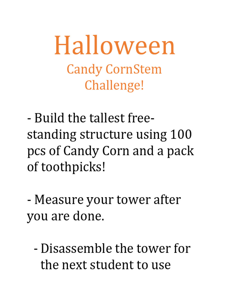 Halloween Tower | PDF
