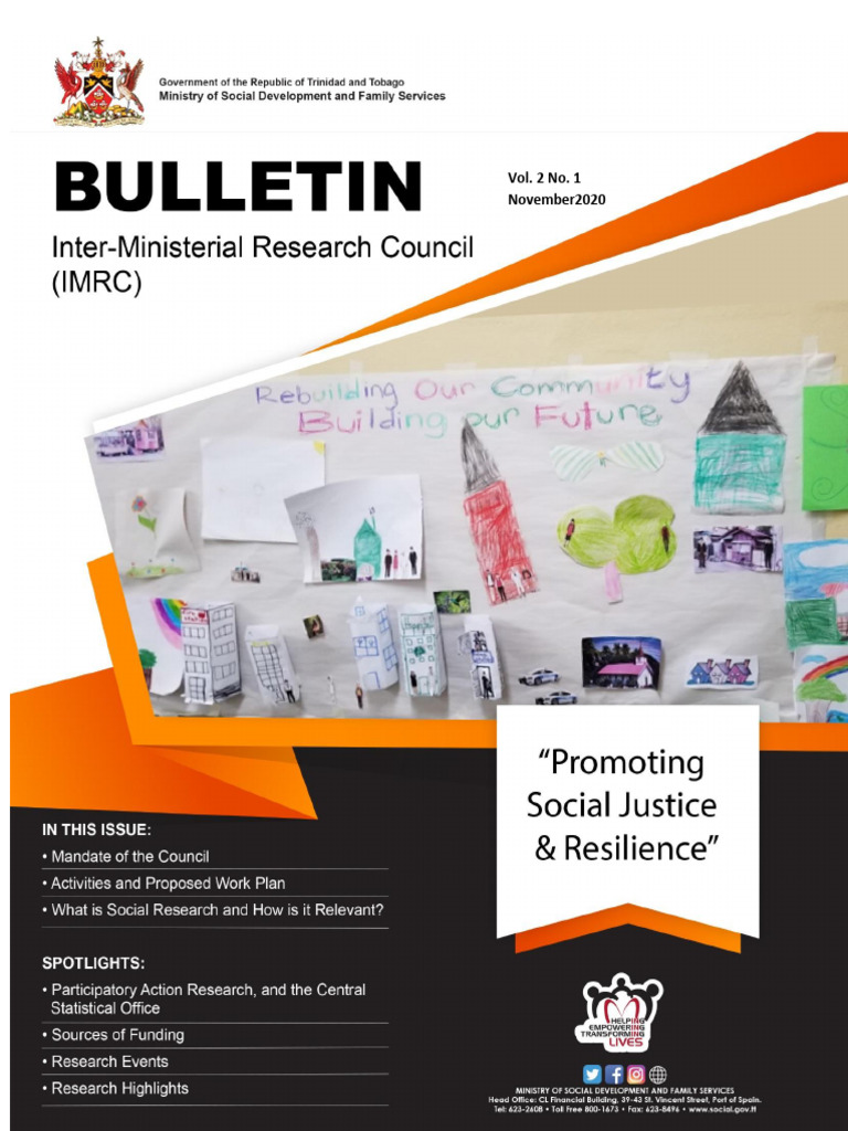 MSDFS Inter Ministerial Research Council Bulletin 19-11-20 | PDF ...