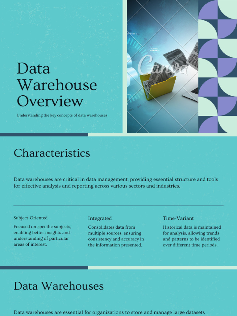 Presentation - Data Warehouse Overview - 20250805 - 230751 - 0000 | PDF | Data Warehouse | Data