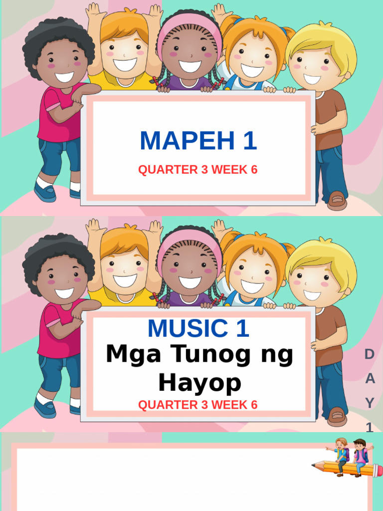 Quarter 3 - Week 6 MAPEH | PDF