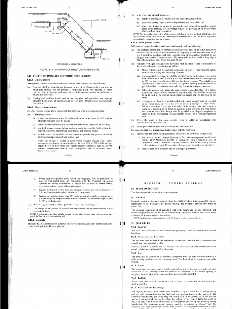 Surface and Subsoil Drainage System Installation - Part 2 | PDF