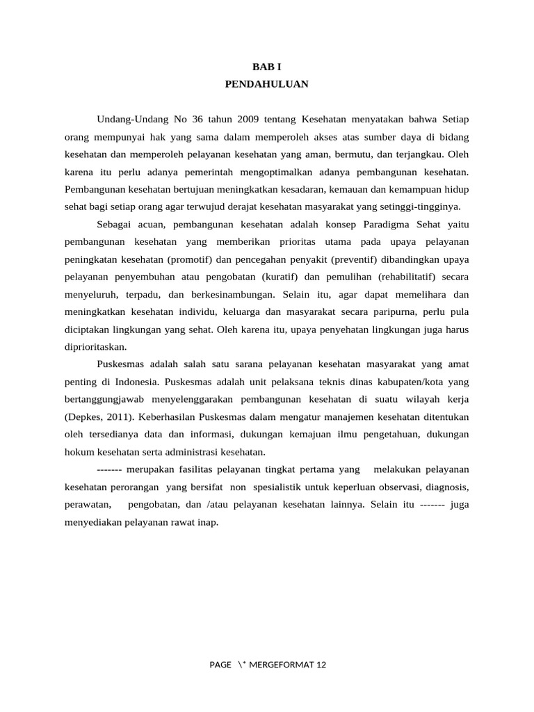 contoh LAPORAN ORIENTASI | PDF