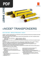 Kongsberg Transponder Cnode Maxi - InstructionManual | PDF | Electrical ...