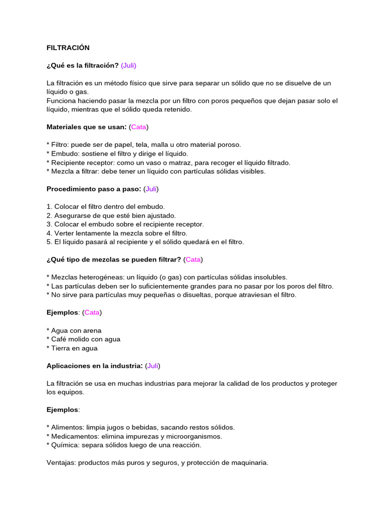 Filtración y Boro | PDF | Boro | Filtración