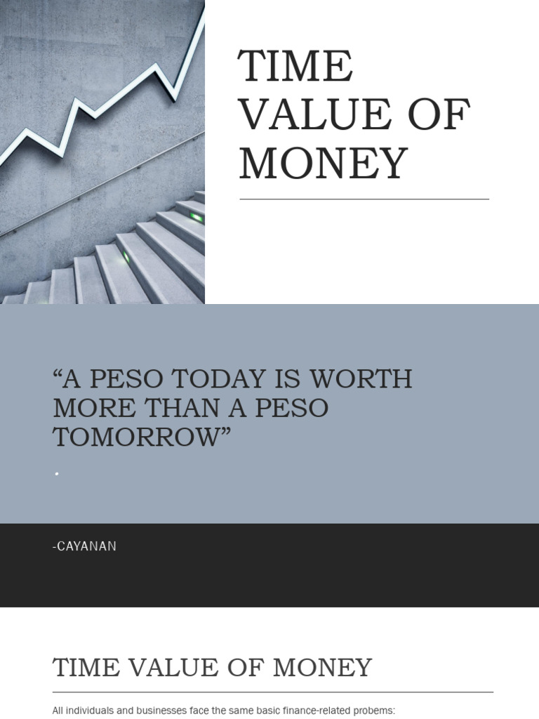 Part 2 Time Value of Money | PDF | Present Value | Interest