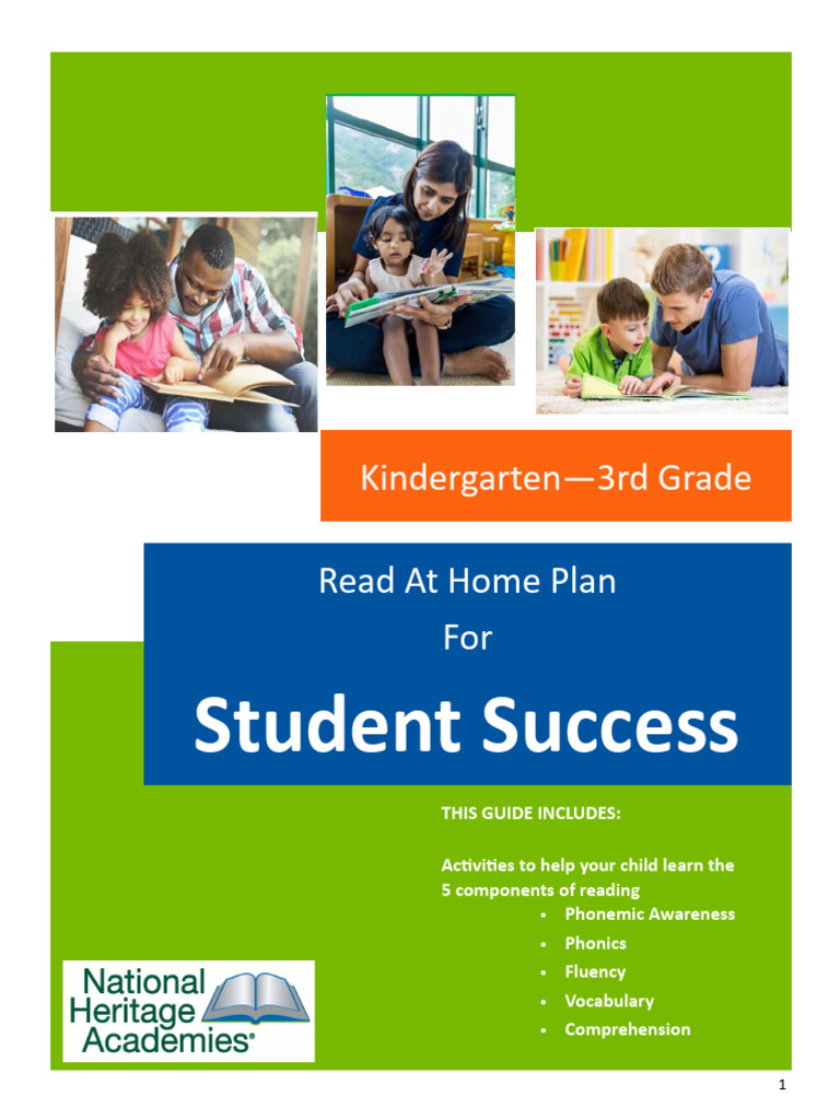 Read At Home Plan for K-3 Literacy | PDF | Phonics | Reading Comprehension