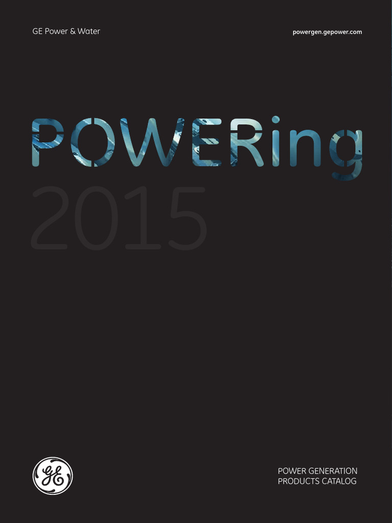 GE Power Generation Products Catalog 2015 | PDF | Power Station ...