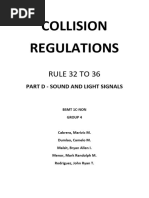 Sound Signals for Restricted Visibility | PDF | Anchor | Fog