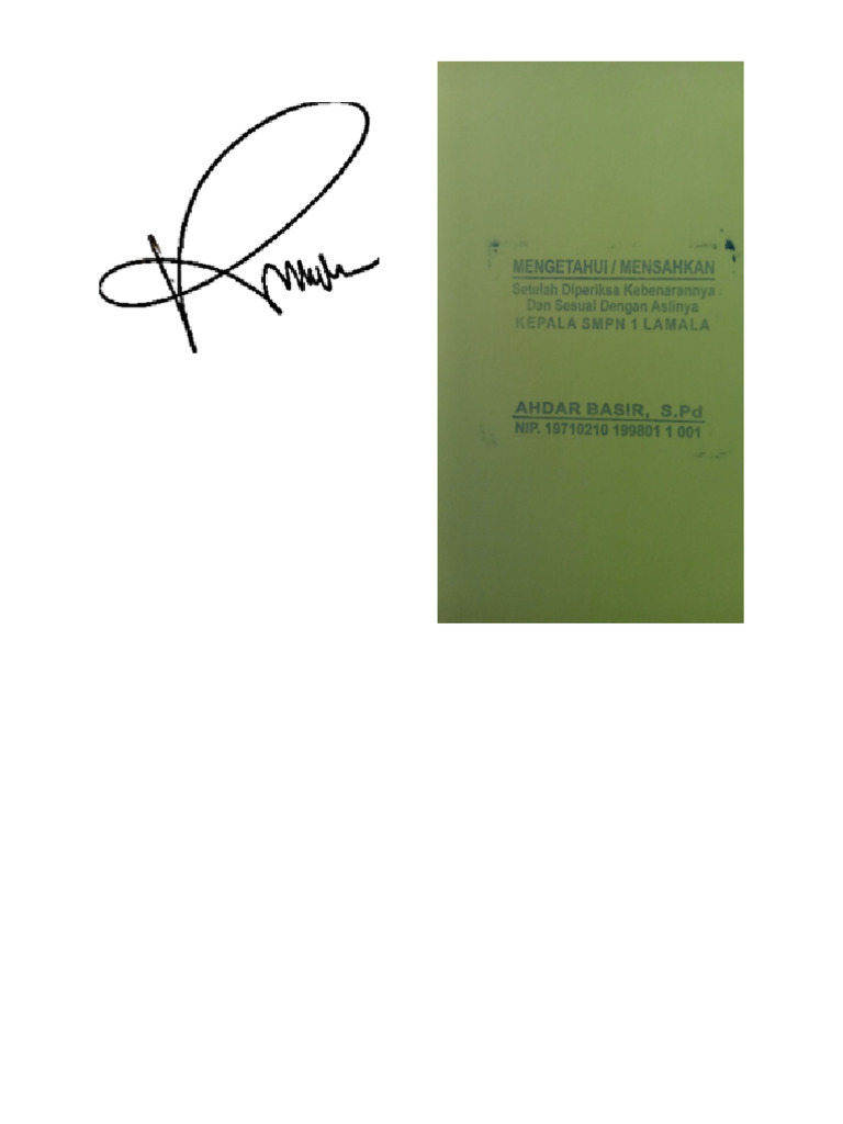 Cap Dan Legalisir | PDF