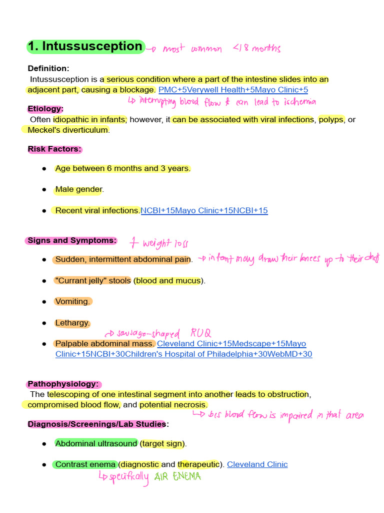 Pediatric Conditions: Diagnosis & Management | PDF | Attention Deficit ...