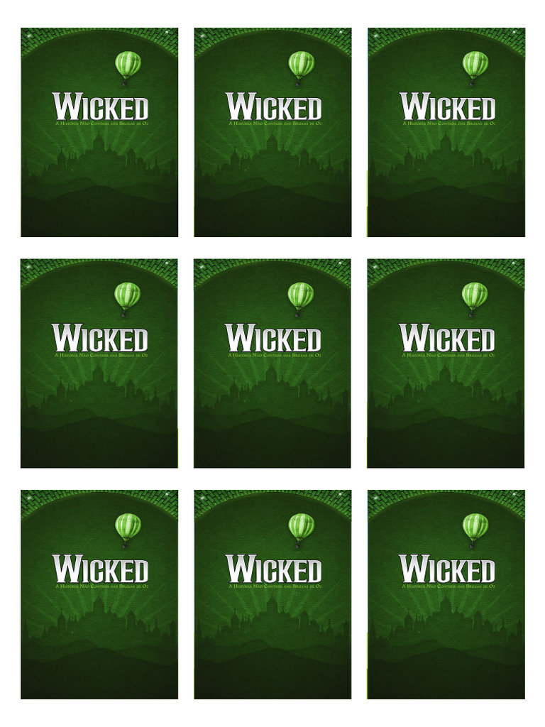 Photocards Wicked | PDF