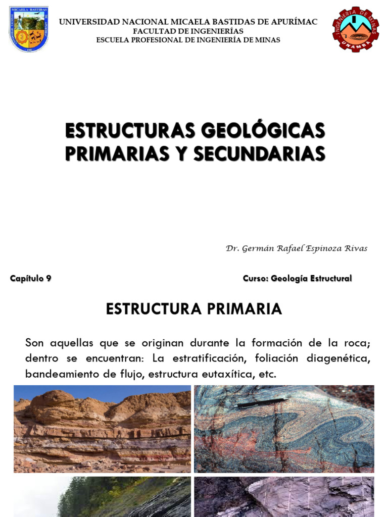 Estructuras Geológicas Primarias | PDF | Geología estructural ...
