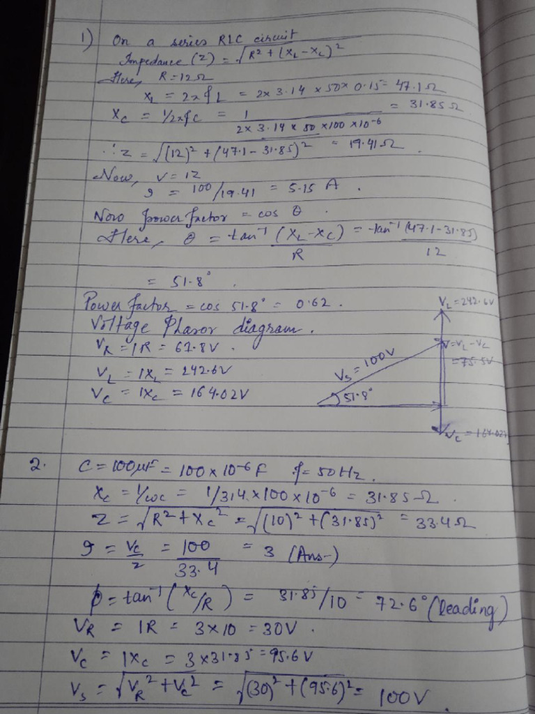Electrical Assignment Ac | PDF