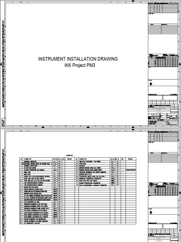 Ik2m-700-06-Dtl-2001 RD - Hook Up Drawing (Ifi) | PDF