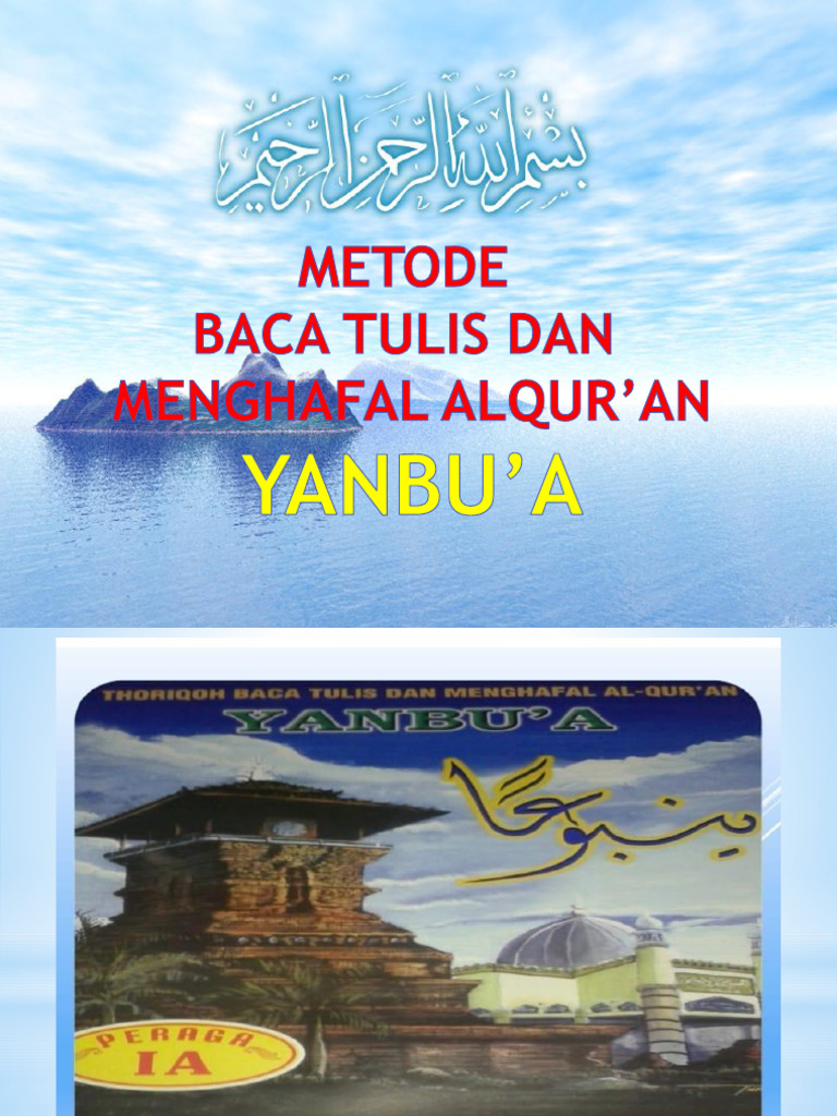 Metode Tahsin Yanbua | PDF
