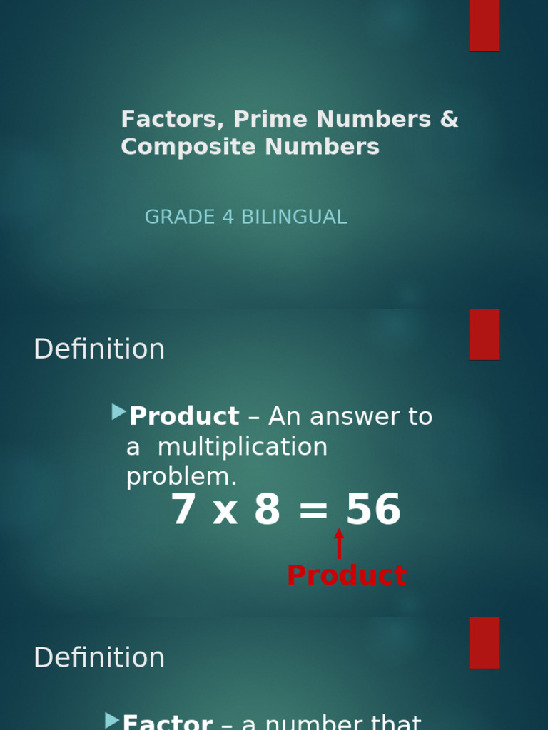 Prime and Composite Numbers | PDF | Factorization | Prime Number