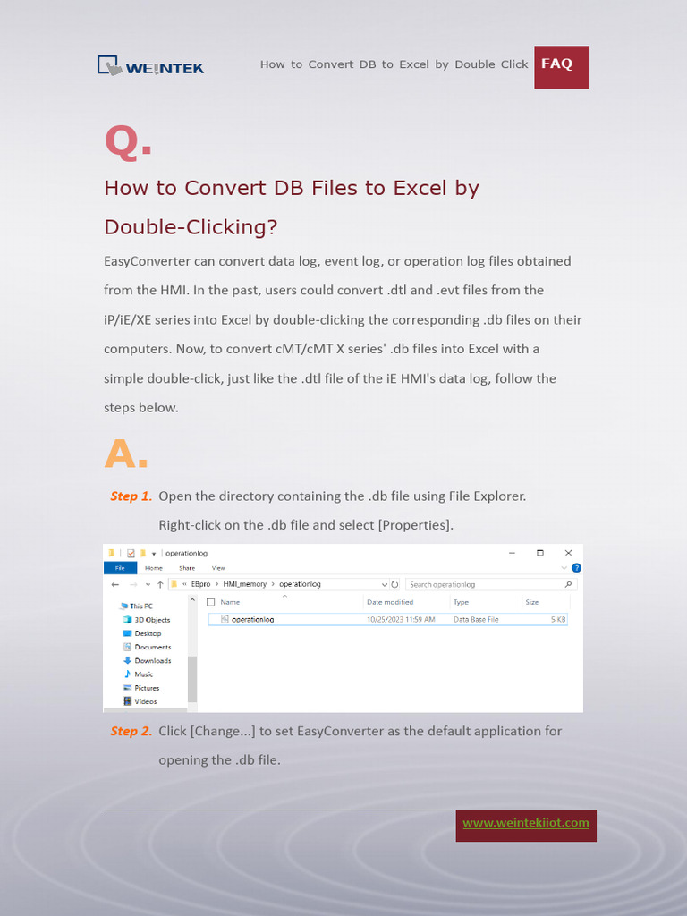 Convert DB Files To Excel Eng | PDF